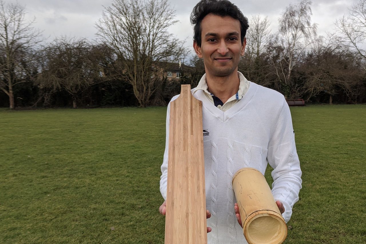 Bamboo cricket bats – Cambridge Enterprise